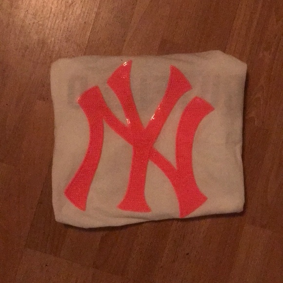 PINK Victoria's Secret | Tops | Nwot Ny Yankees Tee Shirt | Poshmark